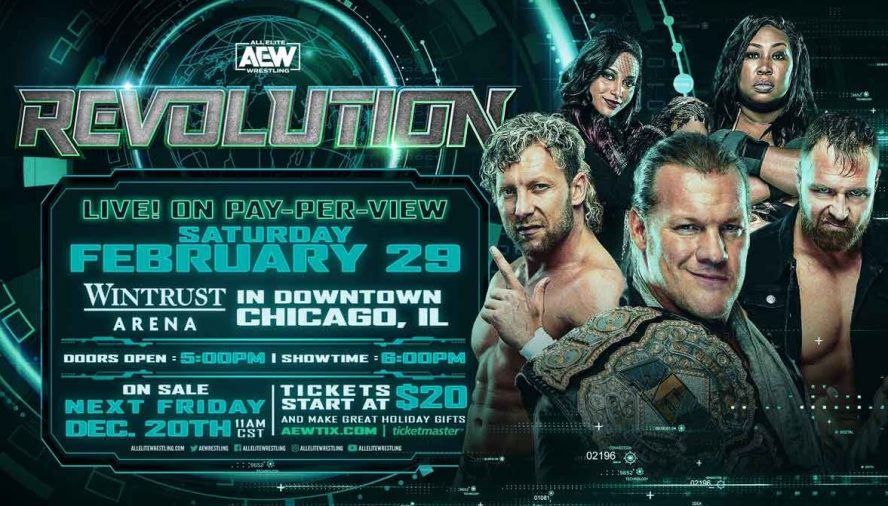 AEW Revolution 2020 Card (Updated) - Pro Wrestling Splash AEW Revolution 2020 Card (Updated) - Pro Wrestling Splash